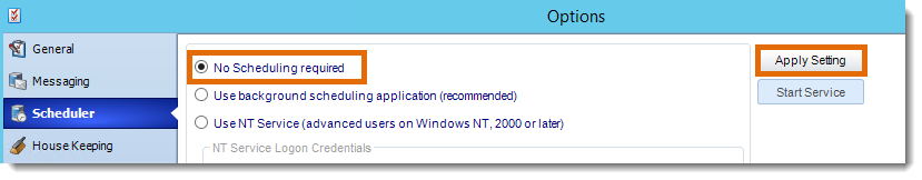 How do I configure the CRD Scheduling Service?
